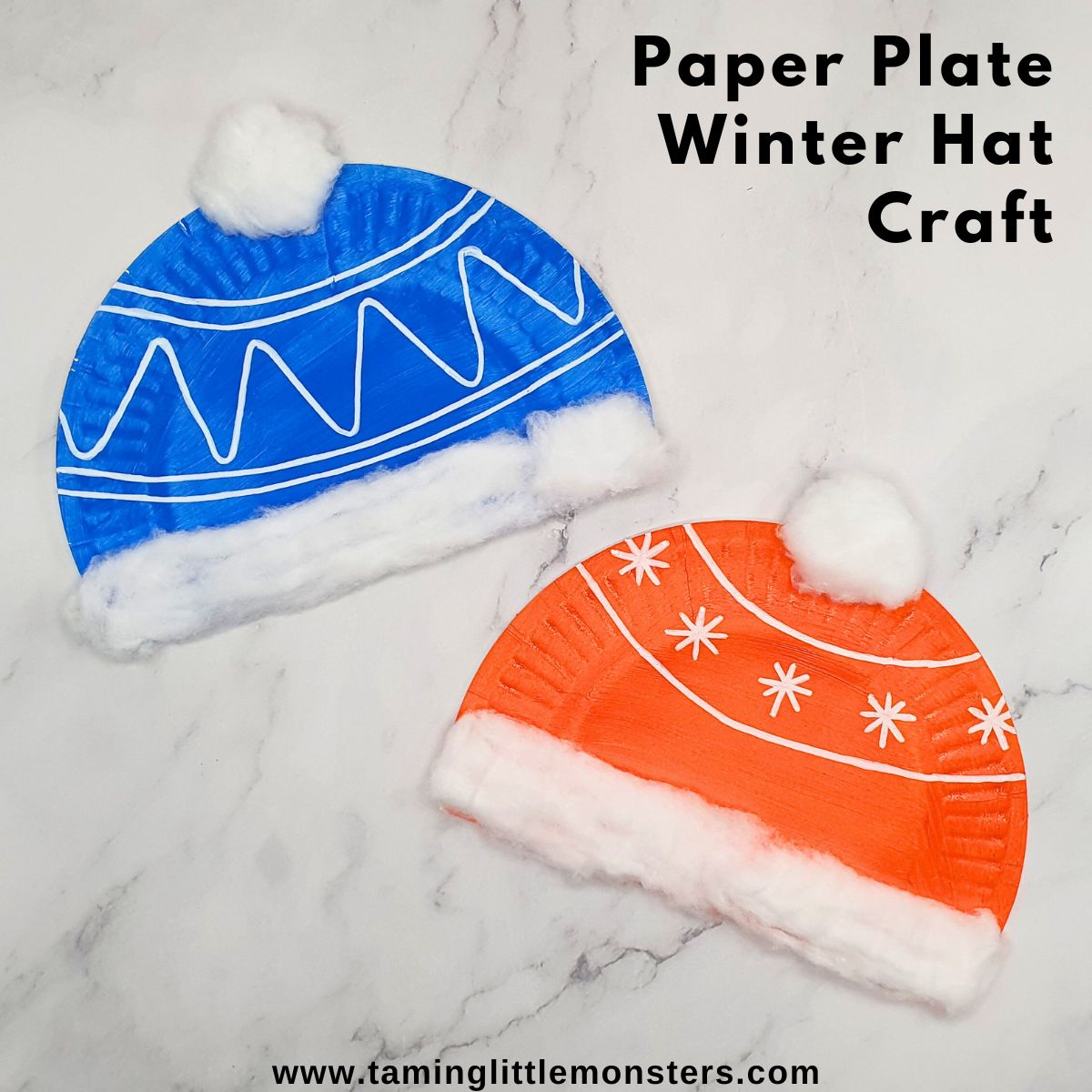Easy Paper Plate Winter Hat Craft For Kids Taming Little Monsters Easy Paper Plate Winter Hat Craft For Kids Taming Little Monsters